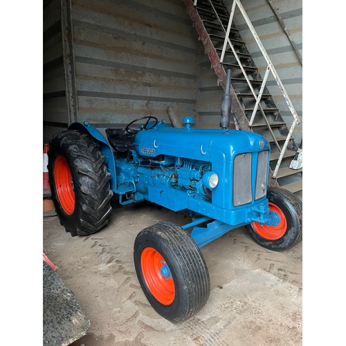 Fordson Major industrial tractor. Runs and drives. Comes with tax discs ...