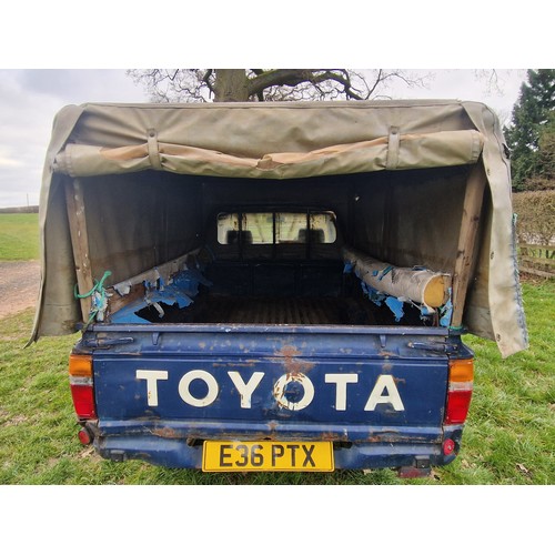 Toyota Hilux 4x4 Mk2 pickup truck. 1987. 2237cc Runs and drives. MOT ...