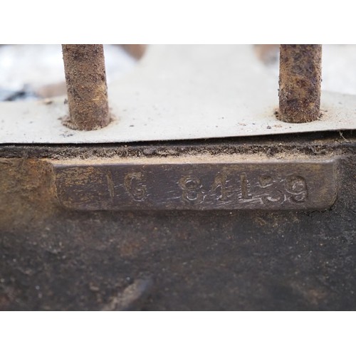 Austin 7 engine block with crank and pistons