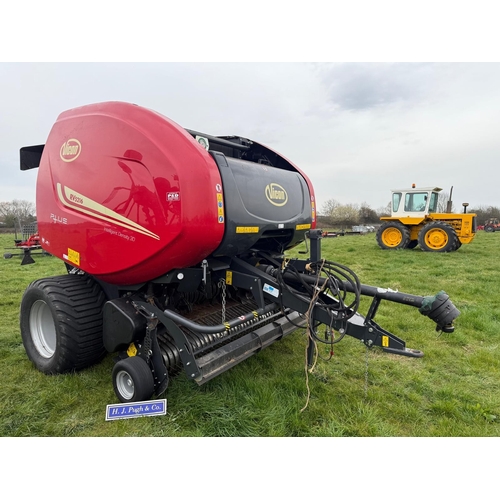 Vicon RV5216 plus Intelligent Density 3D baler. 8914 Bales. 14 Knife ...