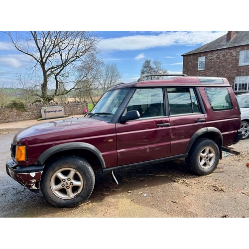 Land Rover Discovery TD5 GS Auto. 2000. Reg. W57 NFO. V5.