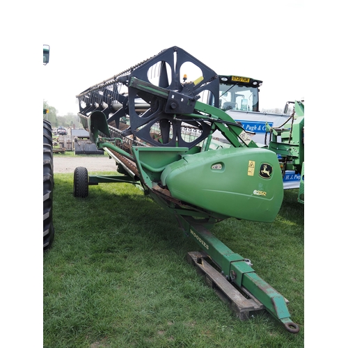 John Deere 9780i CTS combine. 2006 30k Dual range cylinder drive, auto ...