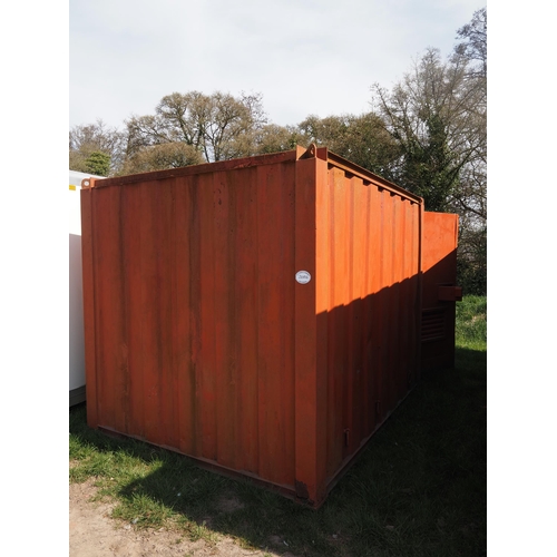 Steel shipping container 10ft