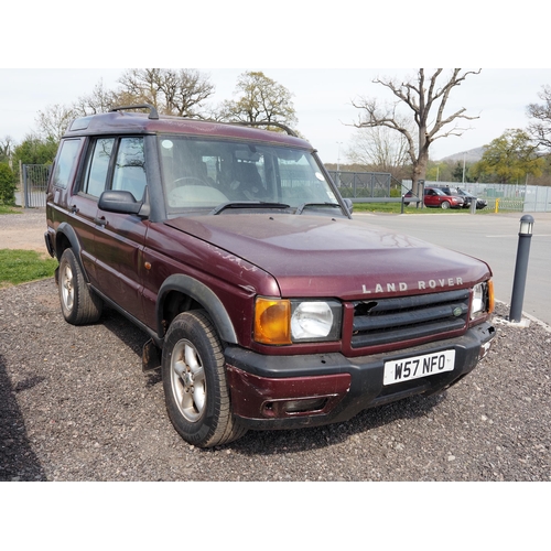 Land Rover Discovery S2 TD5. Reg. W57 NFO. V5 and key in office