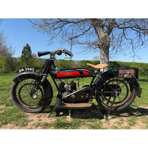 Veteran Lea-Francis 3¼hp V twin motorcycle. 1914. 324cc. Frame No ...
