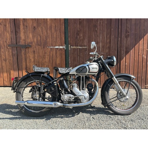 Norton ES2 motorcycle. 1950, 490cc Frame No. 29176 Engine No. E4 29176 ...