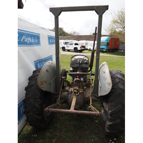 Ferguson TED petrol/paraffin tractor, 1951. Runs and drives. C/w roll ...