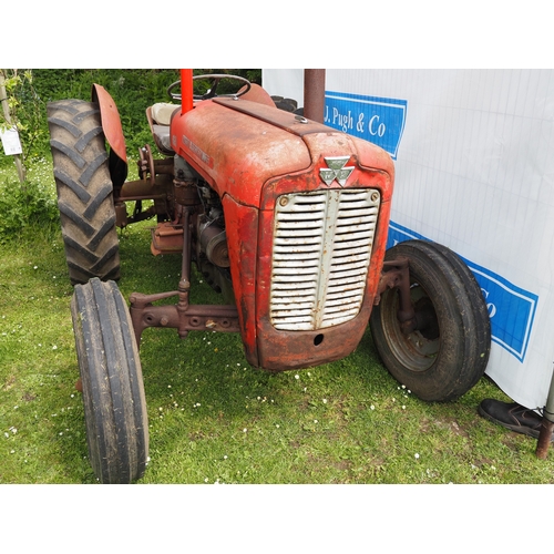 Massey Ferguson 35 3 cylinder tractor. Showing 2769 hours. Runs and ...