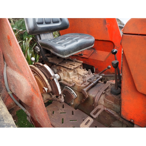 Massey Ferguson 165 Mk III tractor. Showing 1865 hours. Runs and drives ...