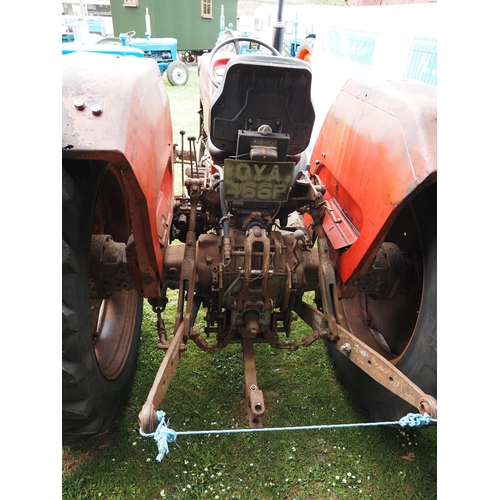 Massey Ferguson 185 diesel tractor, 1976. Showing 8000 hours. Runs and ...