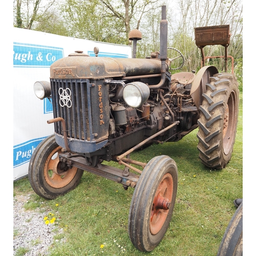 Fordson Major E27N P6 tractor, 1949. Ex Jack Miles, Charminster, Dorset ...