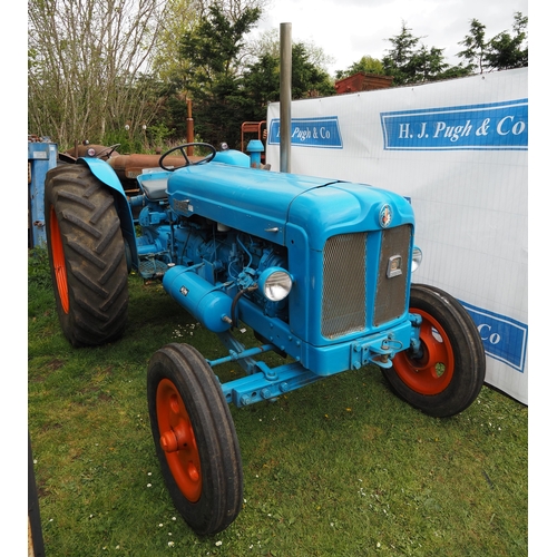 Fordson Major diesel tractor, 1955. D Series 6 cylinder engine. Runs ...