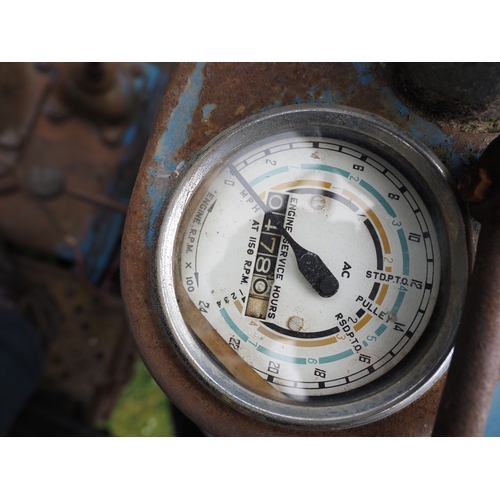 Fordson Super Major tractor. Runs and drives. C/w front end loader and ...