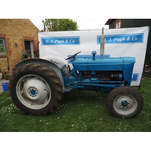 Fordson Super Dexta New Performance tractor. Early restoration with ...
