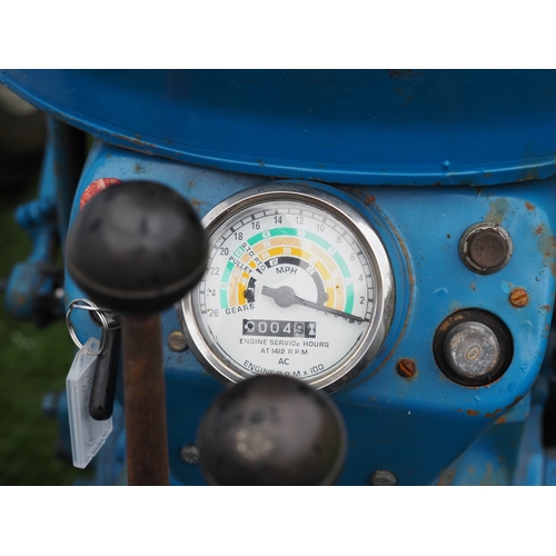 Fordson Super Dexta New Performance tractor. Early restoration with ...