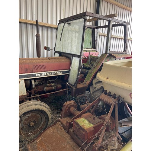 International 384 tractor, 1978. Supplied to the farm as new. Runs. Reg ...