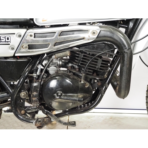 Suzuki TS250 motorcycle. 1978. 246cc Frame No. TS250 23663 Engine No ...