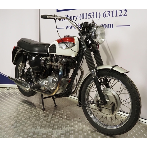 Triumph T120 Bonneville motorcycle. 1968. 650cc Frame No. DU79057 ...
