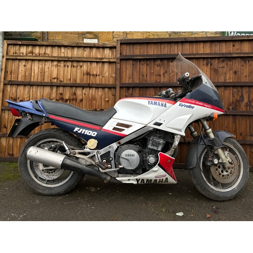 Yamaha FJ1100 motorcycle project. Been dry stored for many years. Reg ...