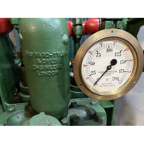 Hayward Tyler high pressure water pump. A 2½" heady duty gear driven ...