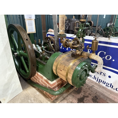George Walker & Son steam engine. Built at the Phoenix Ironworks ...