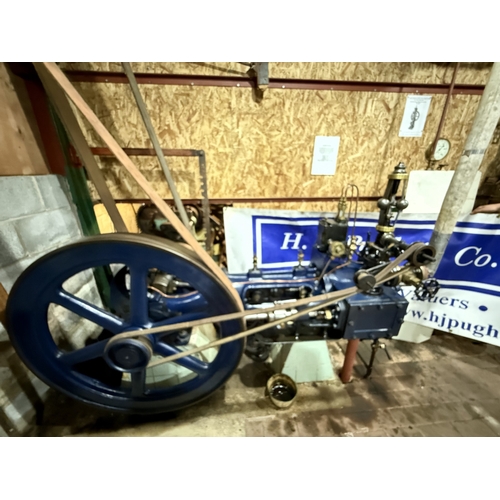 Frank Pearn steam engine. This engine was built in 1912, one of six ...