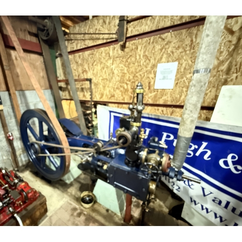 Frank Pearn steam engine. This engine was built in 1912, one of six ...