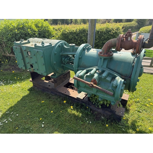 Large Evans Cornish type steam pump