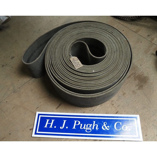 Endless drive belt, threshing machine