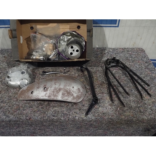 AJS/Matchless clutch parts, gearbox parts, etc.