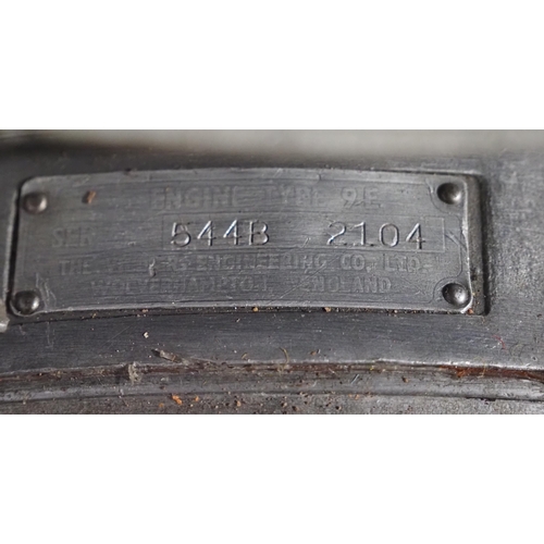 Villiers 250cc 32A complete engine. Fitted with Greeves square barrel ...