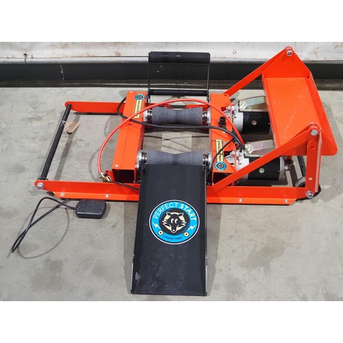 Perfect motorcycle roller starter, 12v
