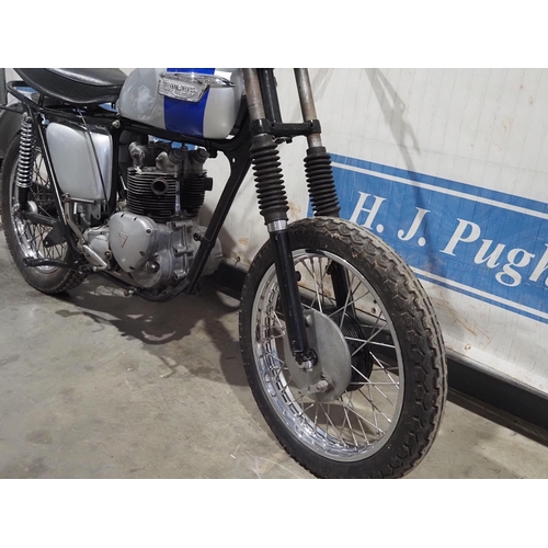 Triumph 3TA motorcycle project. 1961. 350cc. Frame No. H21964 Engine No ...