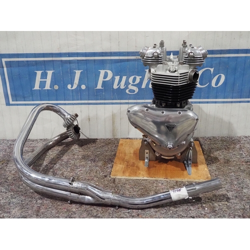 Triumph T120 Bonneville 750cc Morgo conversion, Engine No. T120R D14722 ...