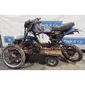 Yamaha DT400 monoshock Motorcycle project. Frame No- R7-102022. No docs
