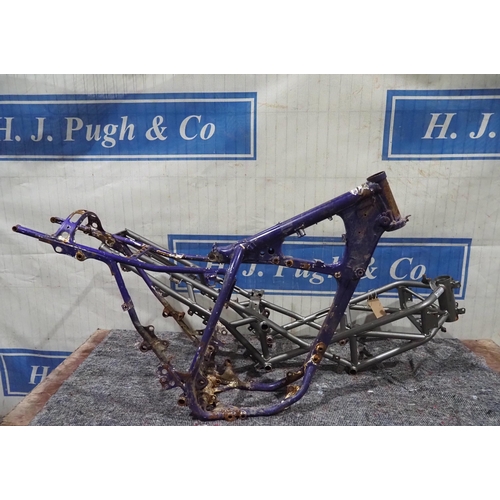 Honda XR250 Motorcycle frame. Reg Q431 YUX. V5 Ducati ST4 Frame