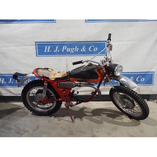 Bultaco Matador MK3 250 rolling chassis. 1968