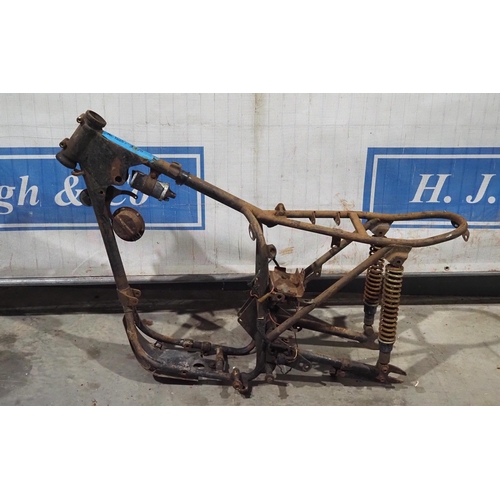 BSA B44 frame. No docs