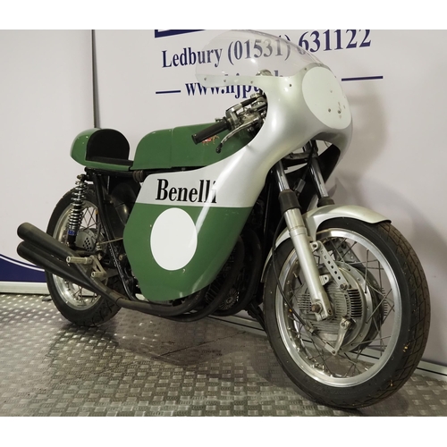 Benelli Pasolini race bike replica. 500cc Frame No. BH2234 Engine No. B ...