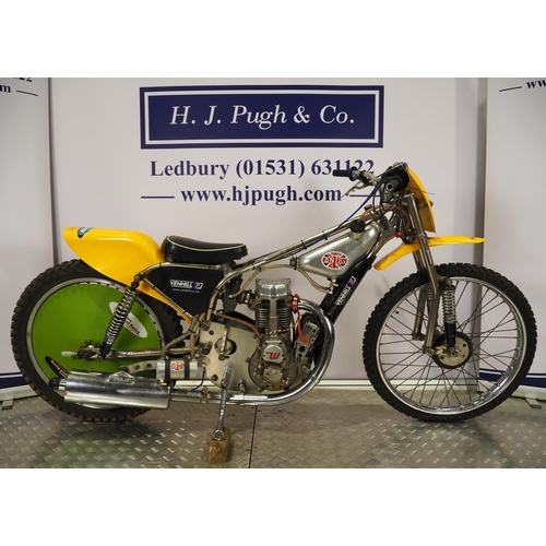 Weslake-Godden grasstrack bike. 500cc Engine turns over but was last ...