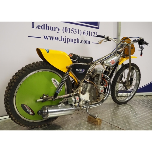 Weslake-Godden grasstrack bike. 500cc Engine turns over but was last ...