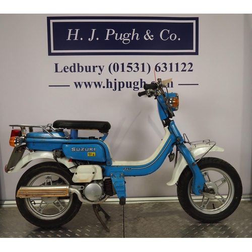 Suzuki FZ50 moped. 1981. 49cc Part of a private collection. Runs and ...