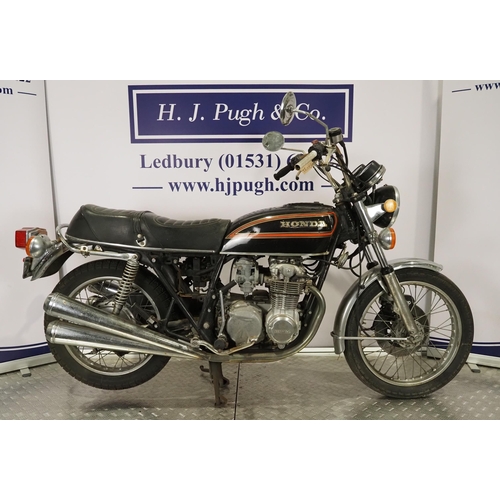 Honda CB550 motorcycle project. 1978. Frame No. CB550K 2117002 Runs but ...