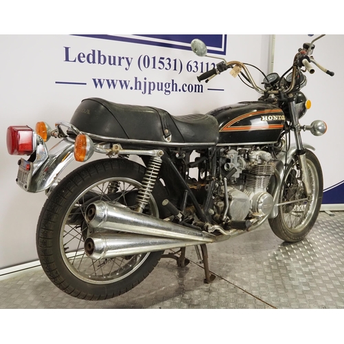 Honda CB550 motorcycle project. 1978. Frame No. CB550K 2117002 Runs but ...