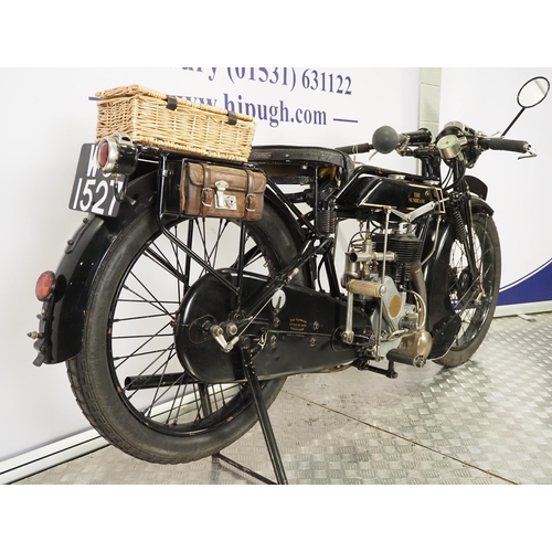 Sunbeam Model 1 Flat Tank motorcycle. 1926. 350cc. Frame No. 22322 ...