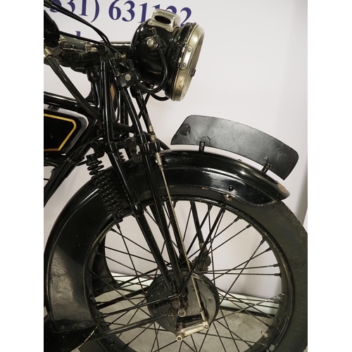 Sunbeam Model 1 Flat Tank motorcycle. 1926. 350cc. Frame No. 22322 ...