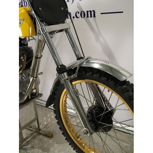 Cheney BSA Mk5 motocross bike. 500cc. Frame No. NC180 011217 No engine ...