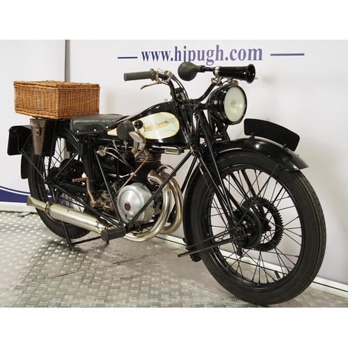 Francis Barnett Super Sports Model 9 motorcycle. 1929. 172cc. Frame No ...