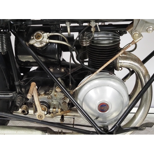 Francis Barnett Super Sports Model 9 motorcycle. 1929. 172cc. Frame No ...