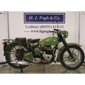 Triumph TRW motorcycle. 1952. 499cc. Frame No. 24574NA Engine No ...